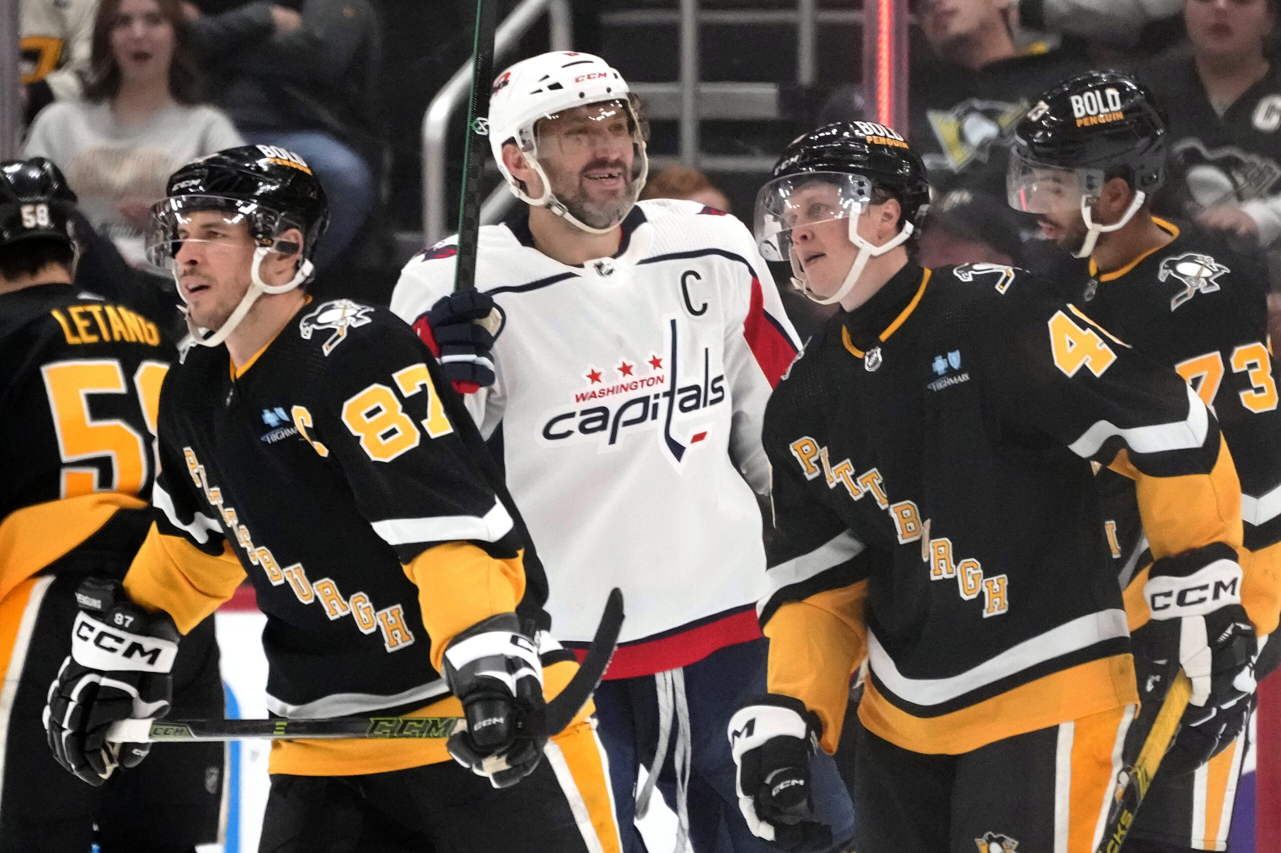 Ovechkin now 15th on career scoring list, Caps rout Pens 6-0 | News ...
